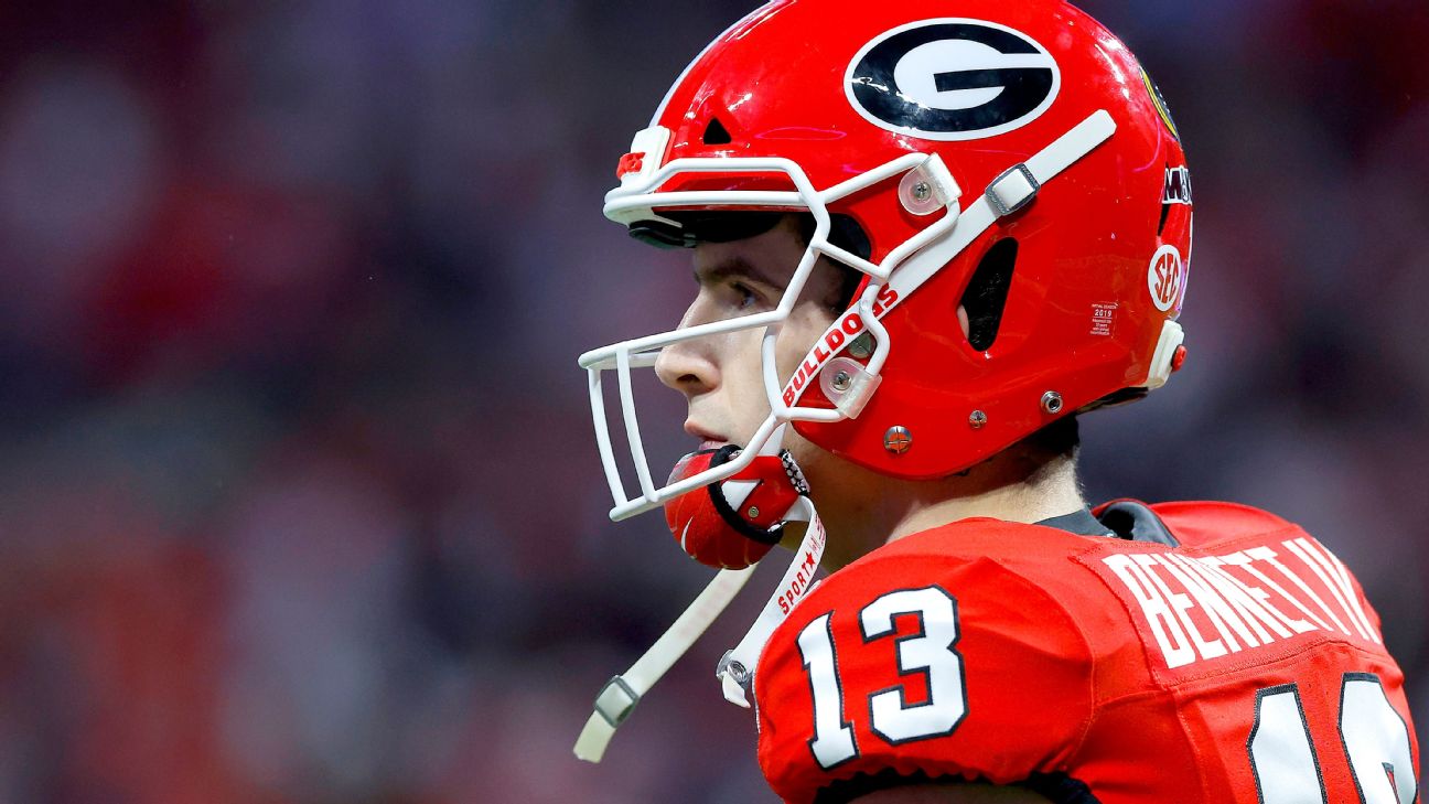 Stetson Bennett looks to cap storybook college career before heading ...