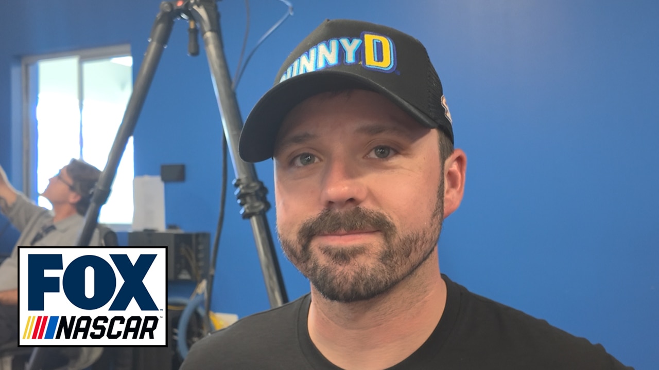 Josh Berry said he just clipped too much of the apron and the car took ...