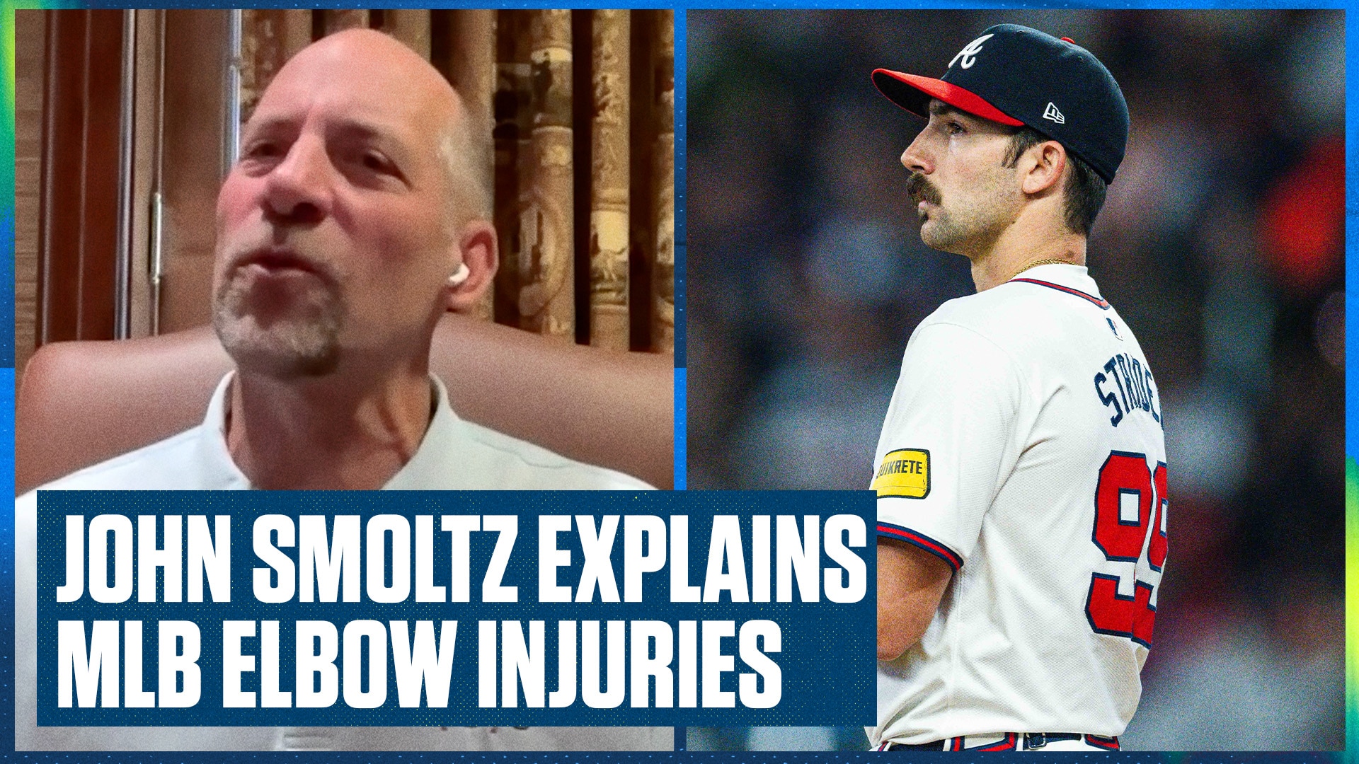 John Smoltz explains why MLB’s top pitchers are getting hurt with elbow ...