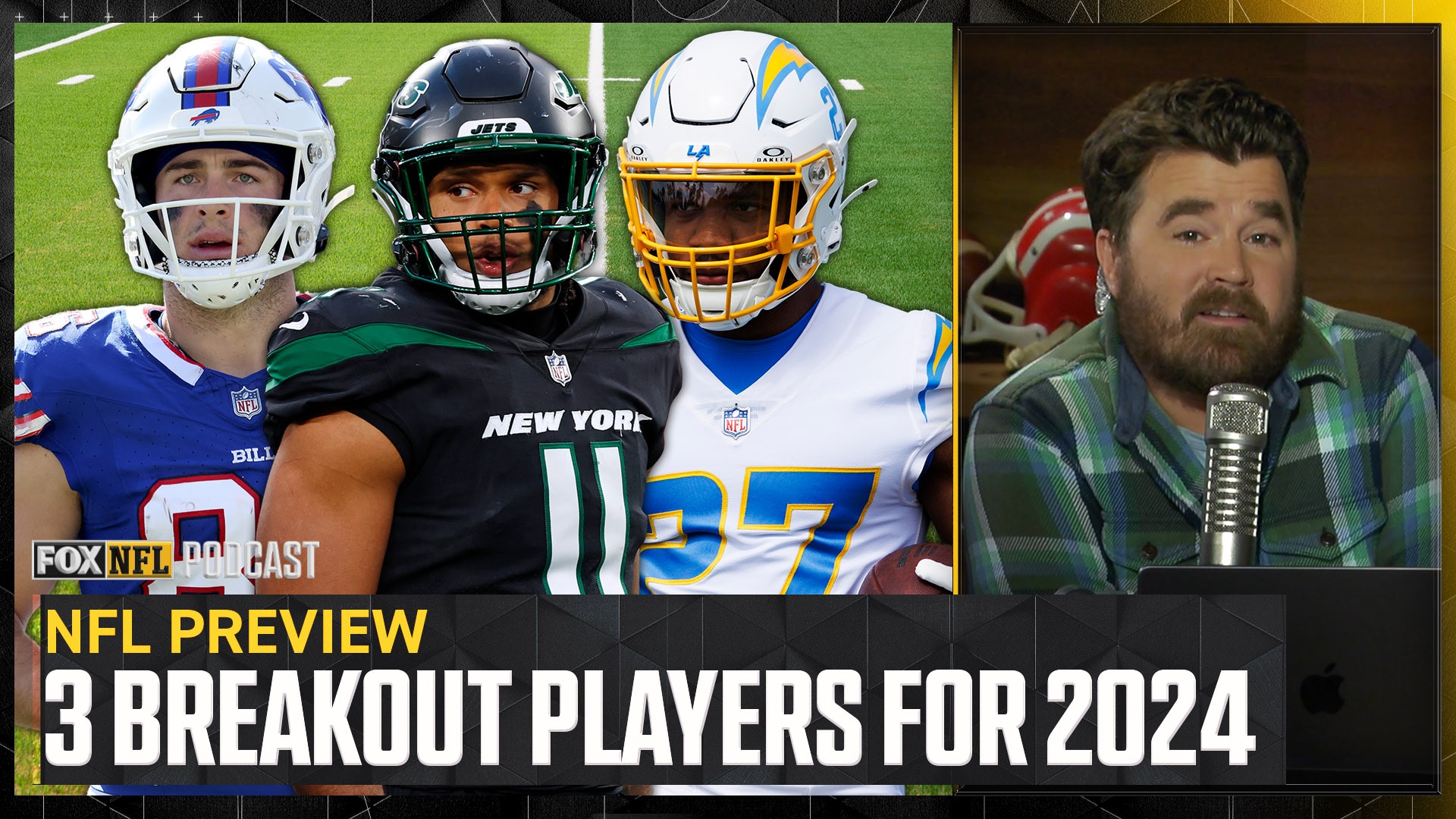 Top 3 breakout players for the 2024 NFL season – Dave Helman | NFL on ...