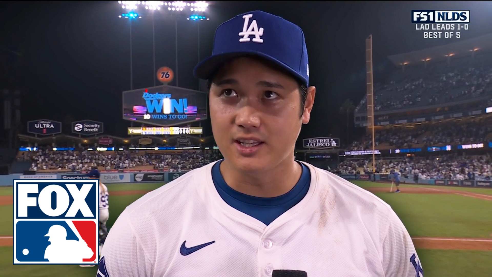 Shohei Ohtani on Dodgers’ Game 1 win vs. Padres, postseason debut | MLB on FOX - BigPaulSports