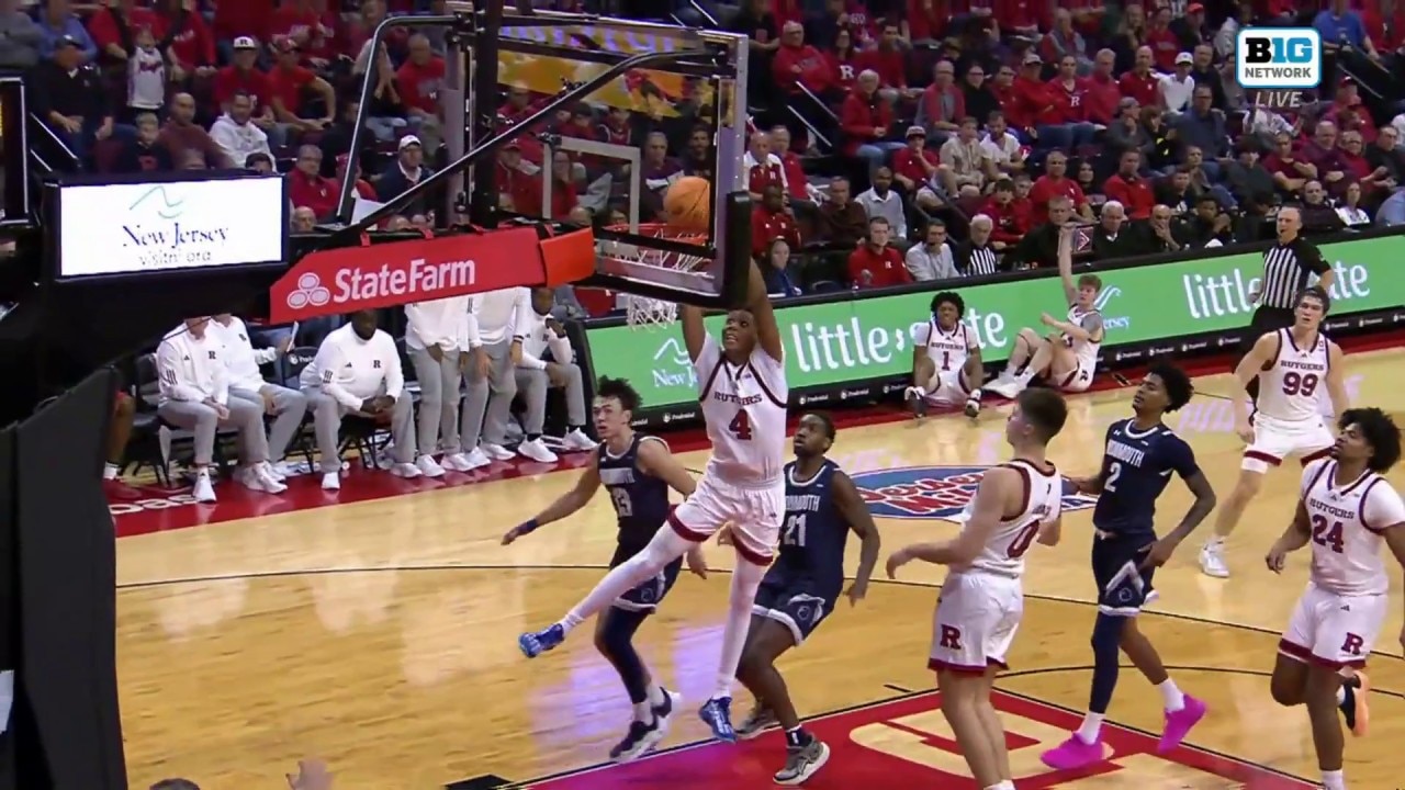 Dylan Harper’s stop leads to Ace Bailey’s slam dunk to extend Rutgers ...