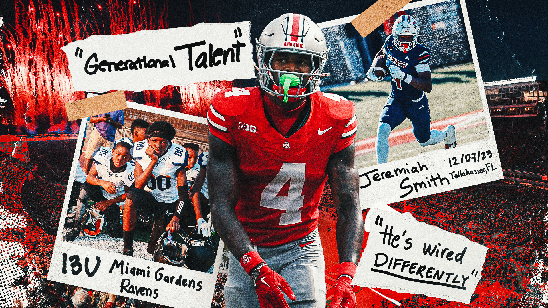 Family, community and a desire to be great: Inside Jeremiah Smith’s ...