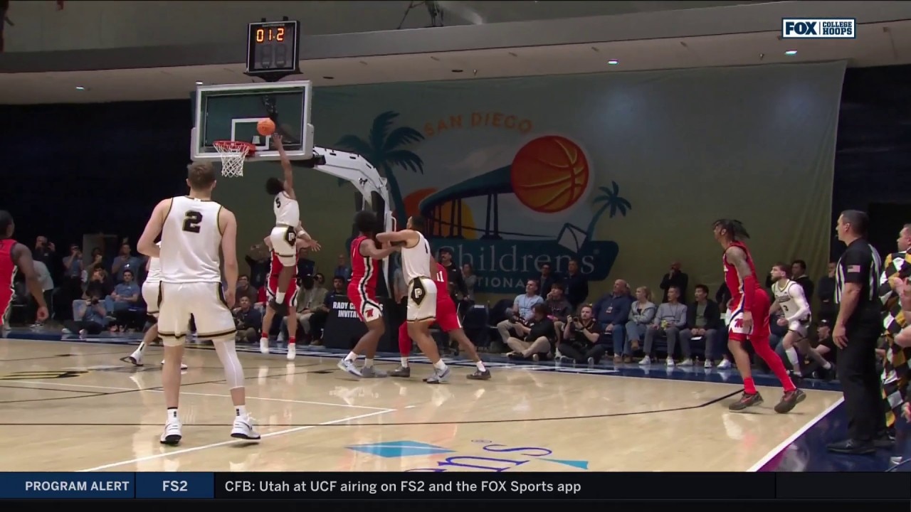 Myles Colvin scores game-winning put back to secure Purdue’s 80-78 Rady ...