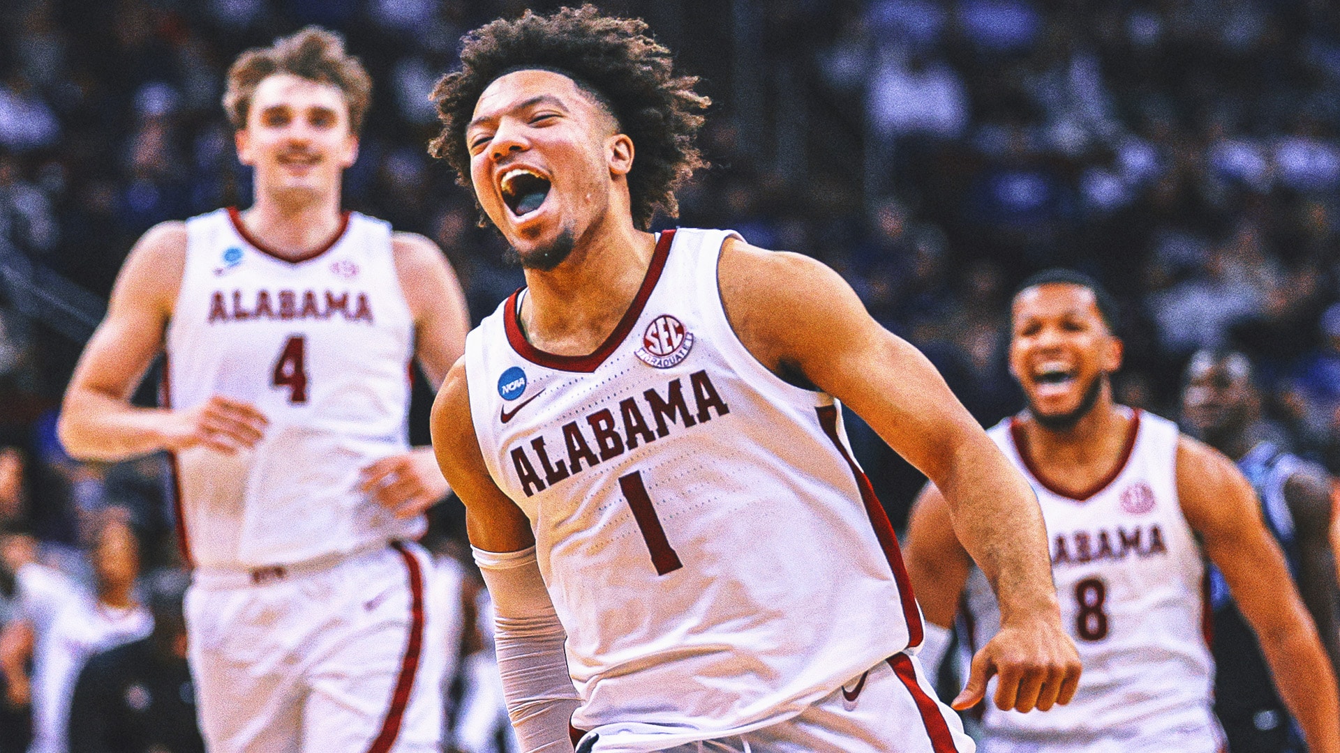 Alabama shatters NCAA Tournament 3-point record in Sweet 16 win over ...