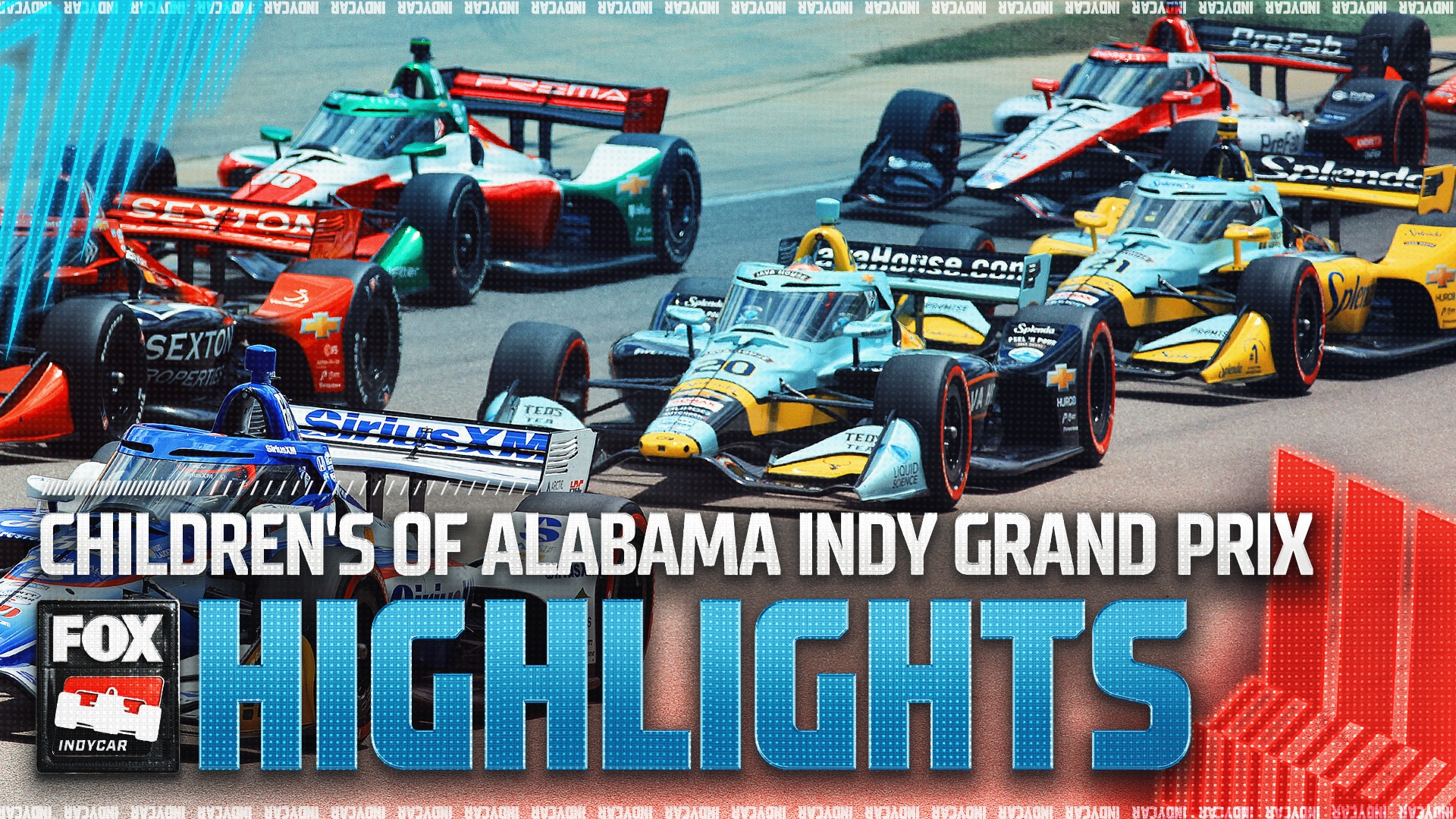 NTT INDYCAR SERIES: Children’s of Alabama Indy Grand Prix Highlights ...