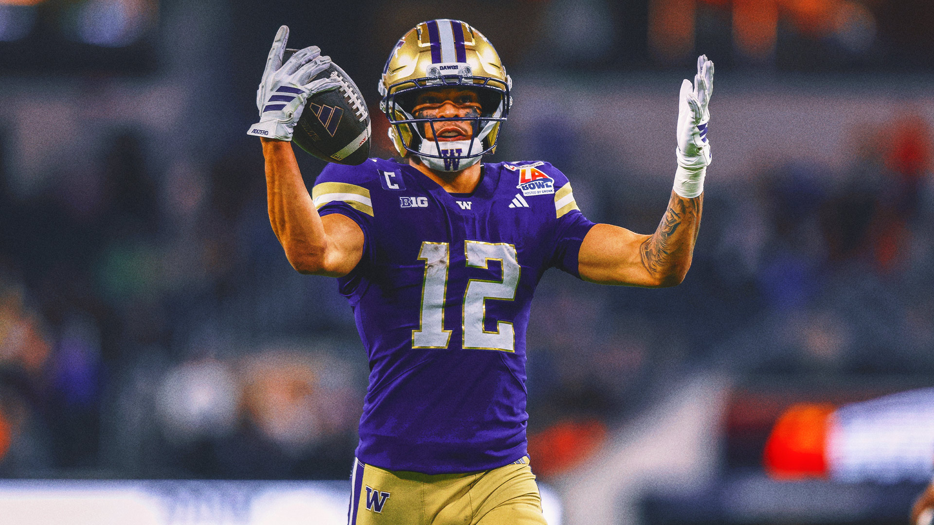 Washington Huskies Star WR Denzel Boston Declares for 2026 NFL Draft ...